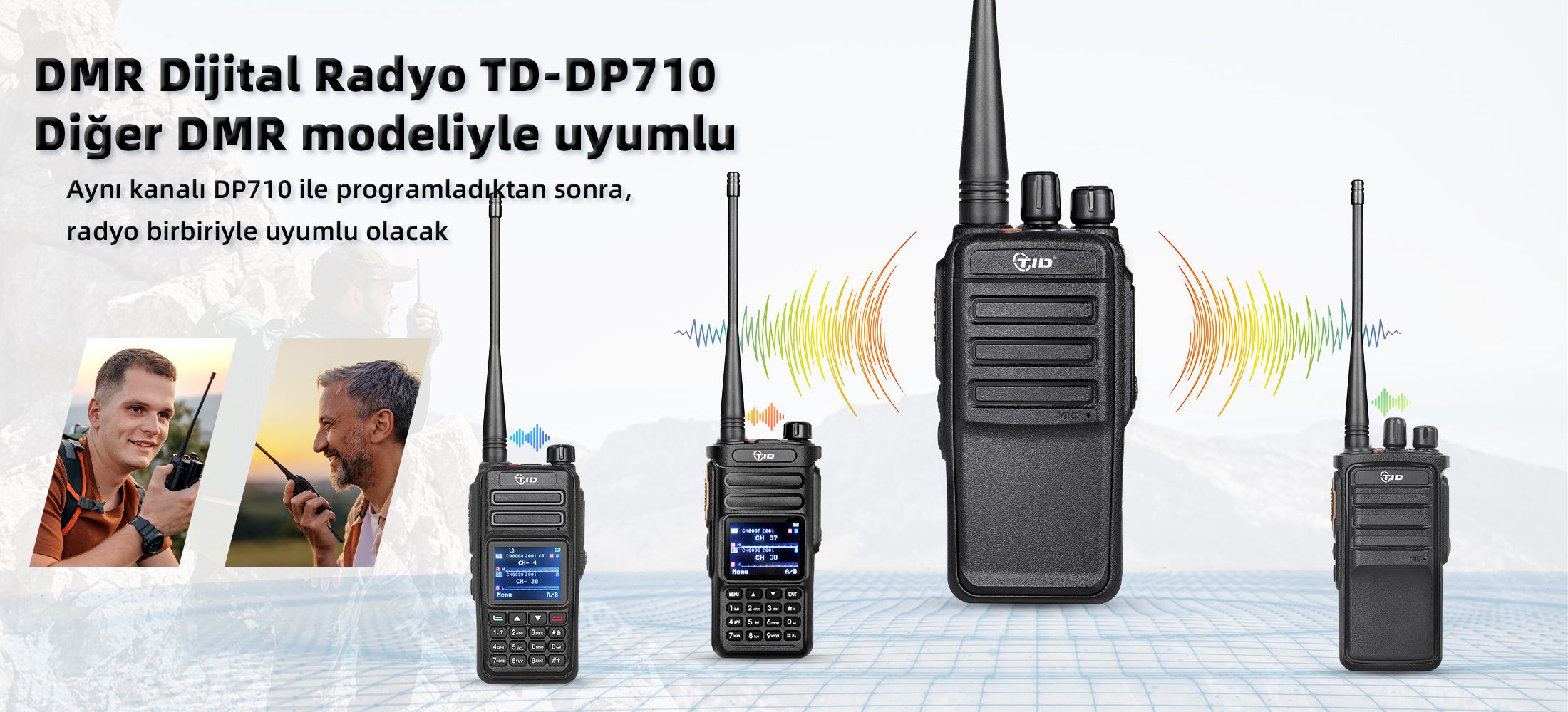 DP710 DMR Dijital El Telsizi - TID Solution_TID